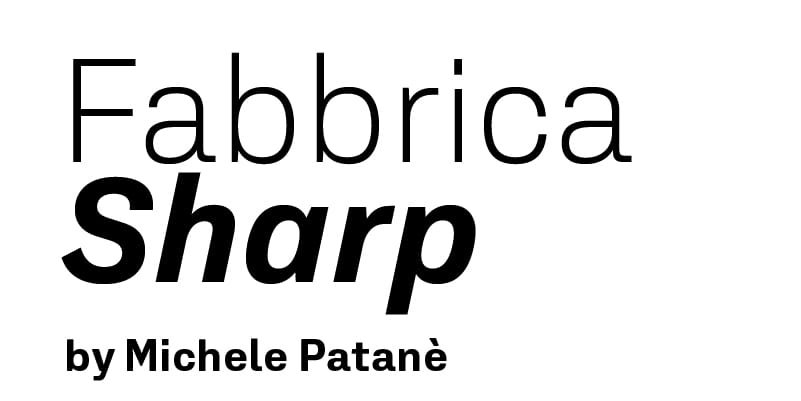 Fabbrica Sharp - Cast Type Foundry